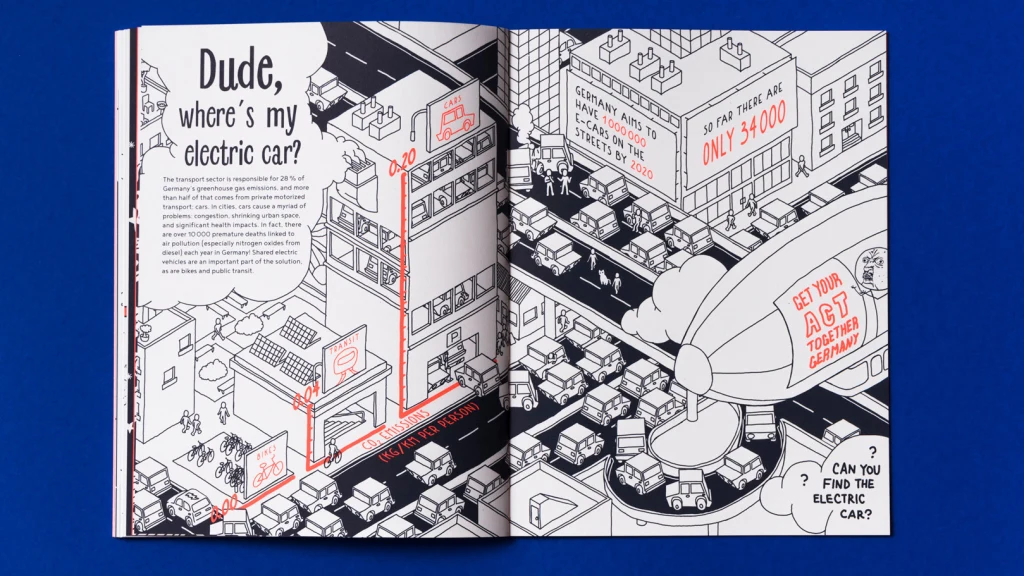 This climate change coloring book illustrates how we transition to ...