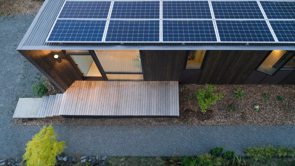 These flat-pack homes can be fully assembled in less than three months ...