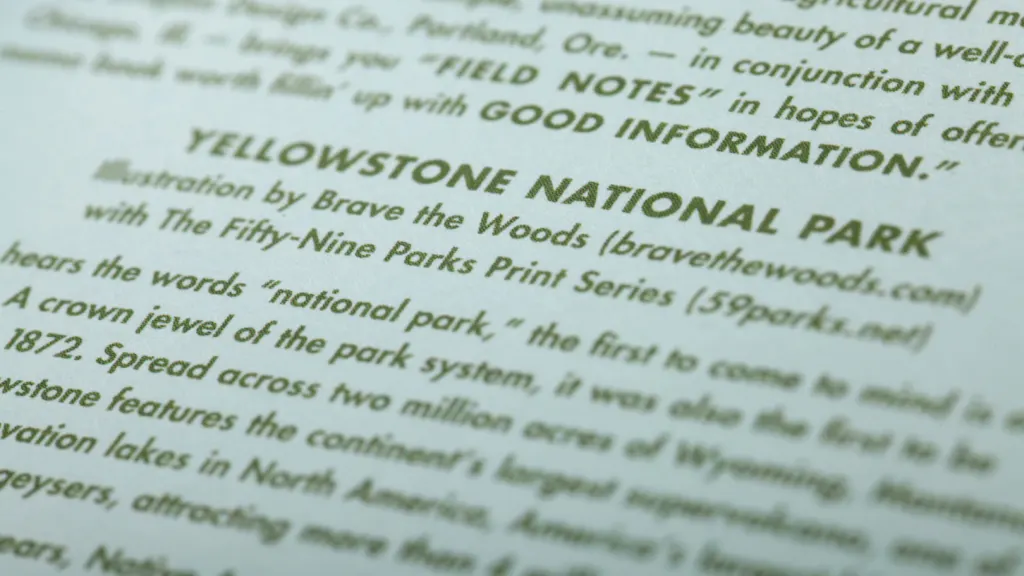 Field Notes's latest release is a love letter to our national parks ...