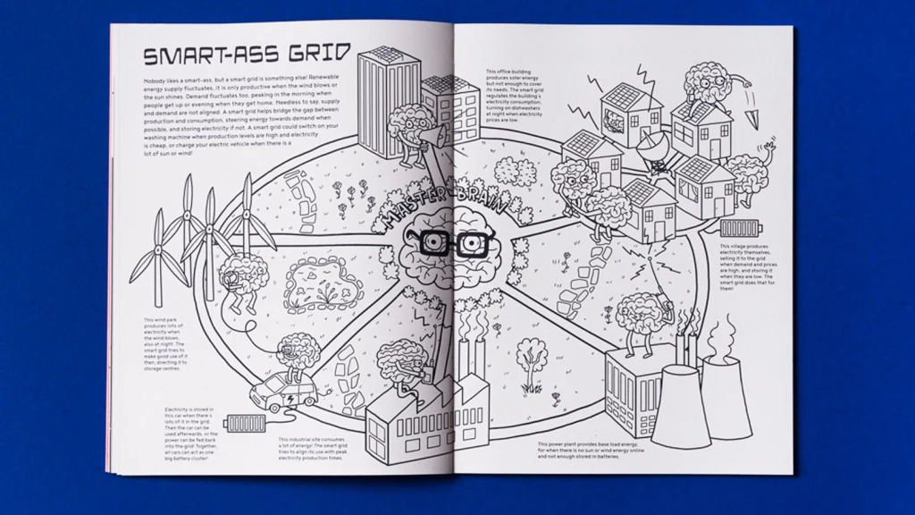 This climate change coloring book illustrates how we transition to ...