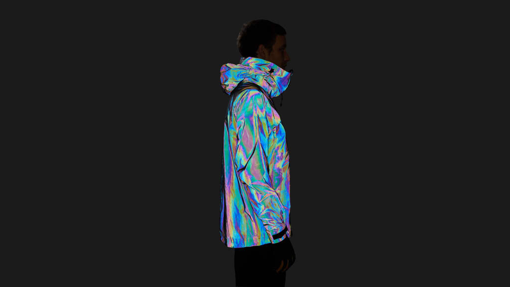 This crazy, color-morphing jacket mimics natural camouflage. The price ...