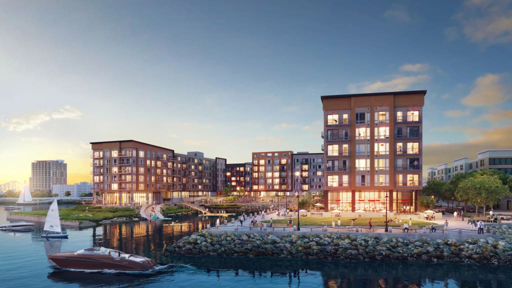 This new coastal development is designed to live with sea level rise ...
