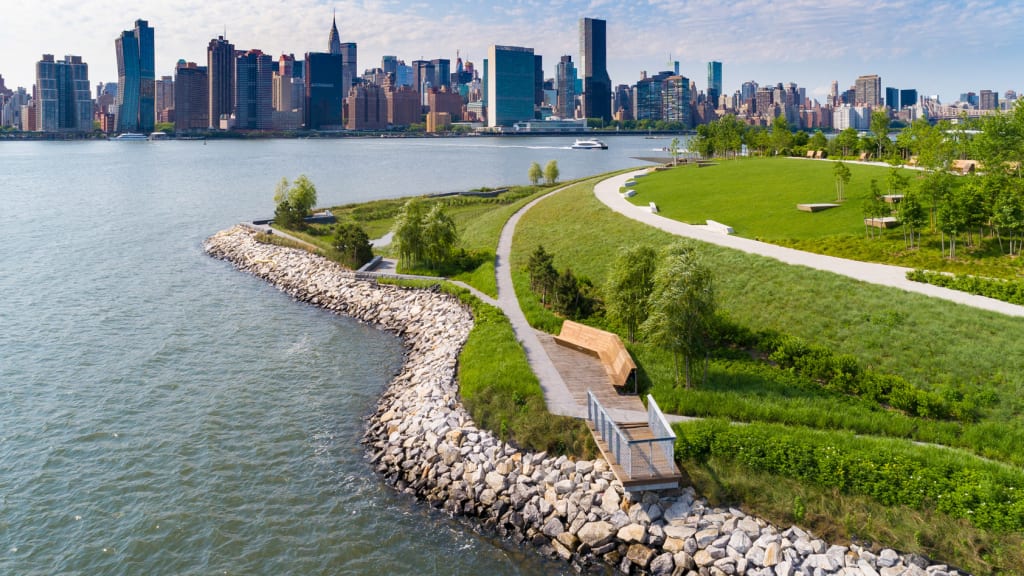 This public park is a model for urban design in the age of climate ...