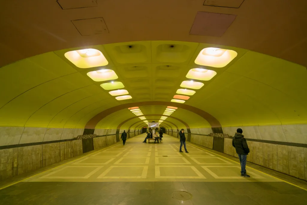 Step inside the mind-blowing subway stations of the former Soviet Union ...