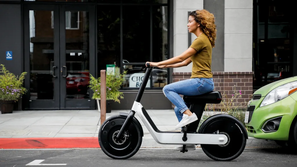 Could this half-bike, half-scooter create a new form of urban transit ...
