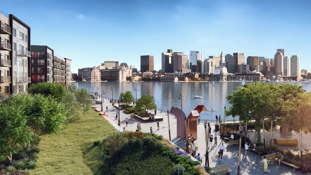 This new coastal development is designed to live with sea level rise ...