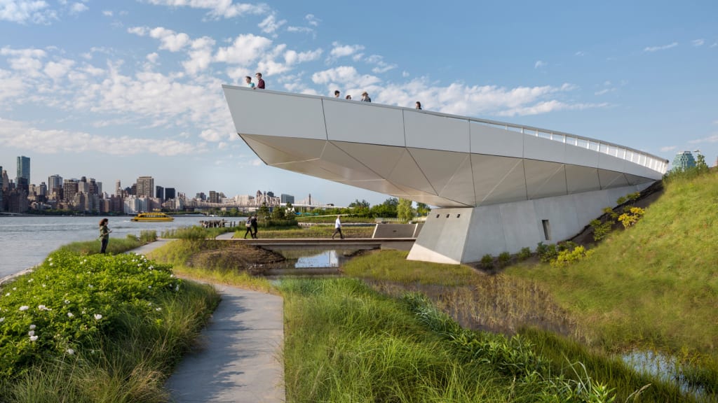 This public park is a model for urban design in the age of climate ...