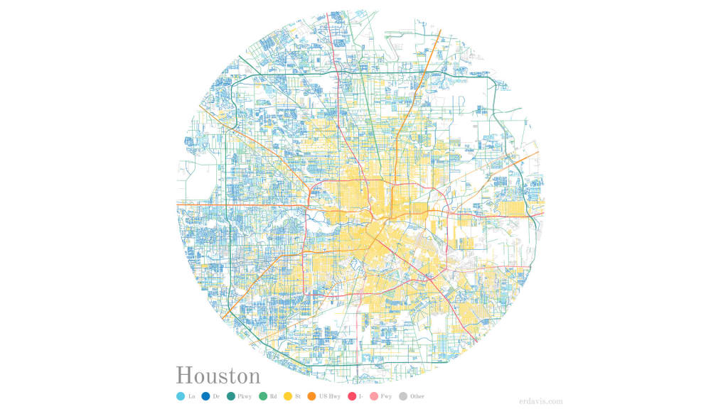These colorful maps reveal the hidden logic of your city's street names ...