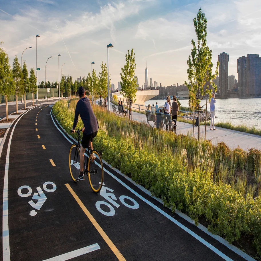 This public park is a model for urban design in the age of climate ...