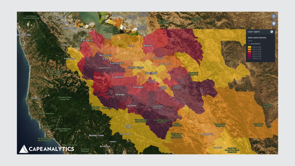 These maps show the cities with the most solar in the U.S. - Fast Company