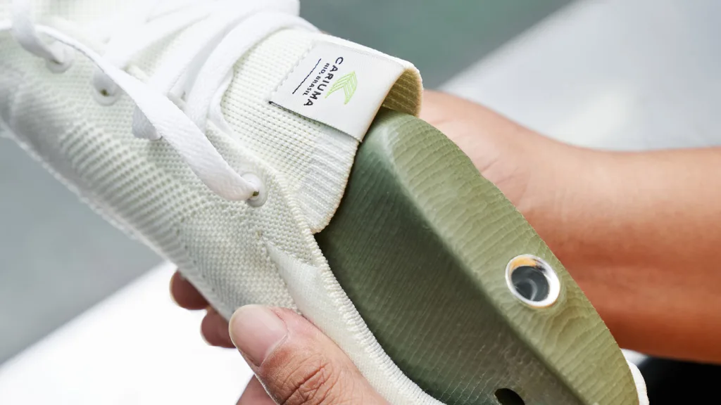 These shoes are made from bamboo, sugarcane, and cork—and are totally ...