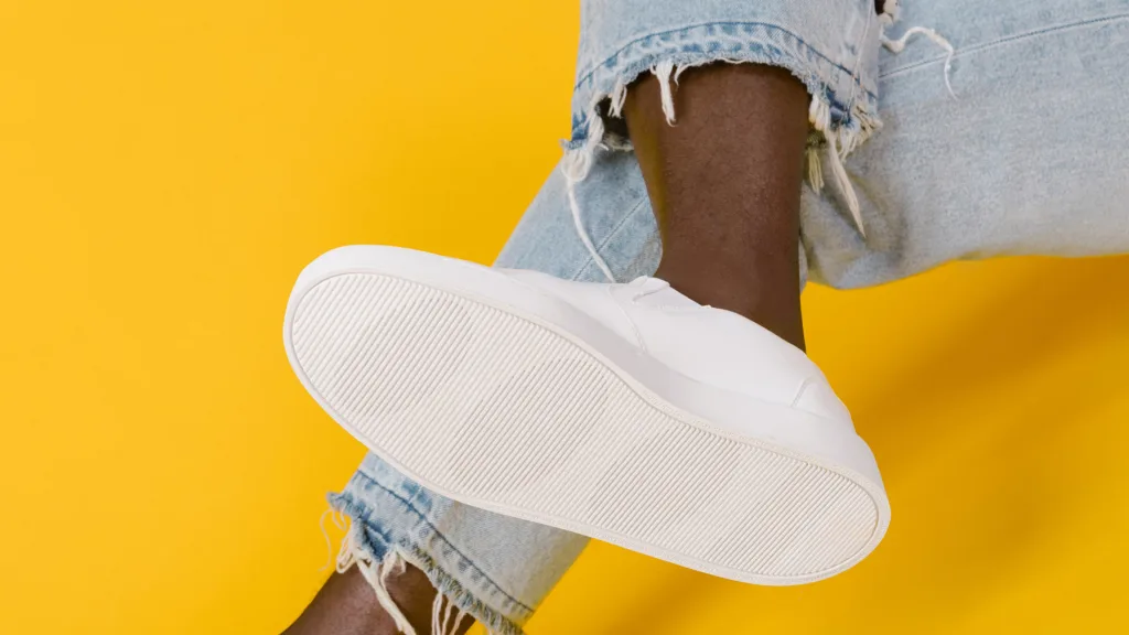 When you wear out these white shoes, you can send them back to be 100% ...