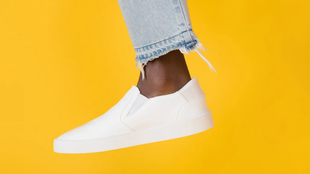 When you wear out these white shoes, you can send them back to be 100% ...