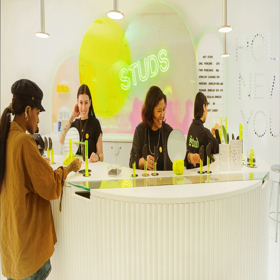 I got pierced at Studs, the startup that wants to be Claire's for Gen-Z ...