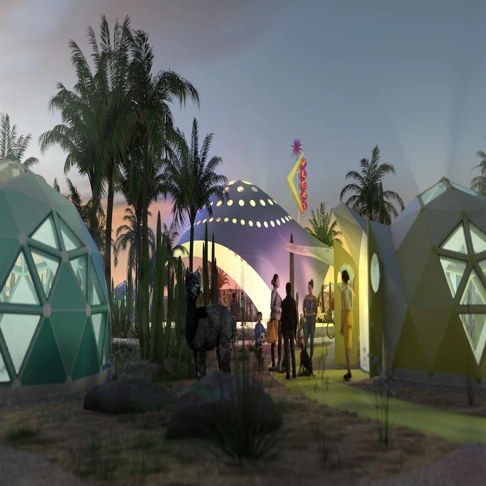 Zappos wants to help build a geodesic dome city for Las Vegas's ...