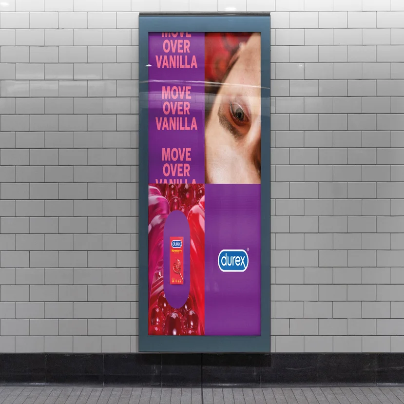Durex now has its own typeface. Let's just say it gets the job done ...