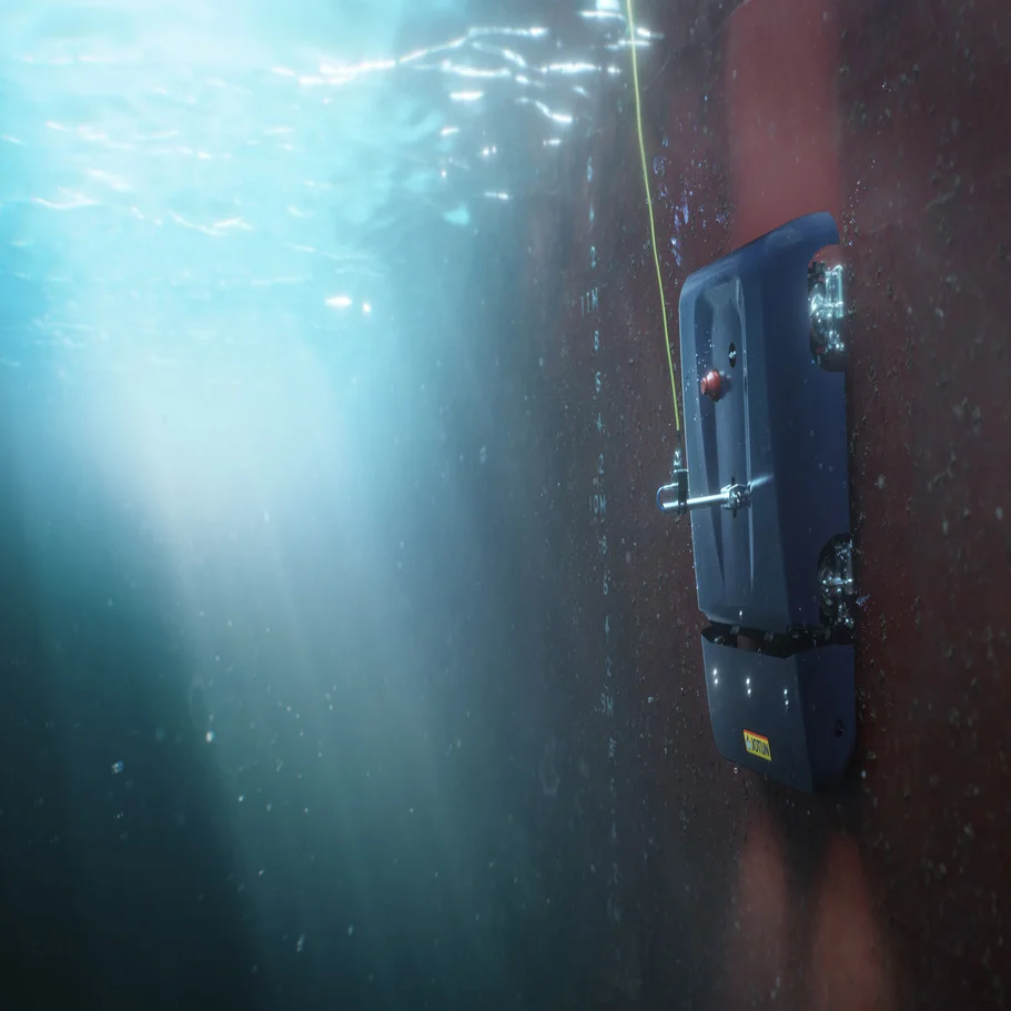 These underwater robots make cargo ship hulls so smooth that it reduces ...
