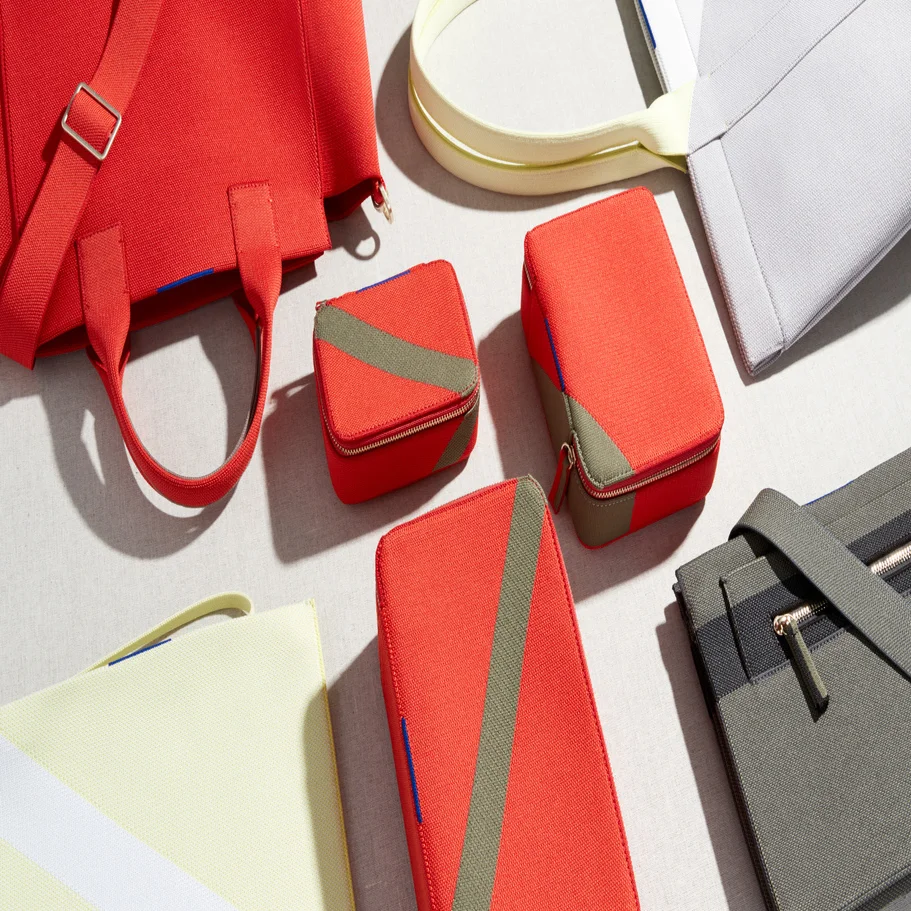 These stylish handbags were made from plastic fished out of the ocean ...