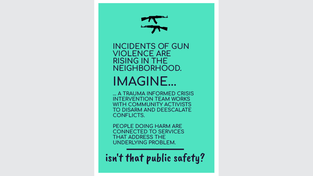 These posters can help you picture alternatives to policing - Fast Company