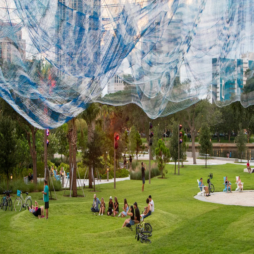 This new aerial sculpture in Florida is gorgeous. It's also a haunting ...