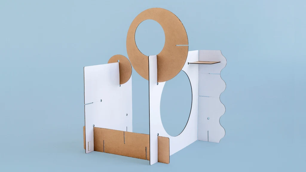 Face it, your kids will be home for a while. This $65 cardboard kit ...