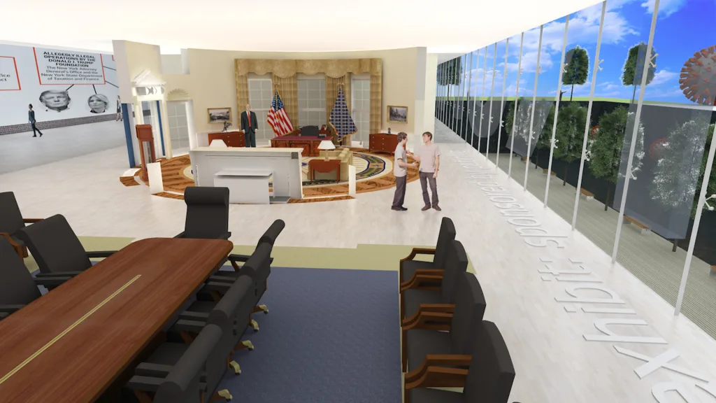 What an accurate presidential library for Donald Trump would look like ...