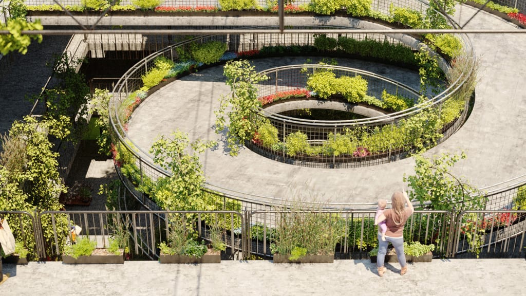 A brilliant plan to turn parking garages into rooftop gardens - Fast ...