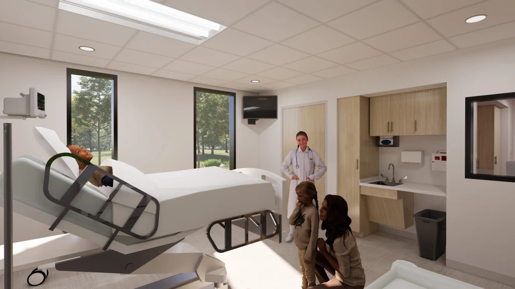 These Lego-like modular ICU rooms are turning hospital parking lots ...