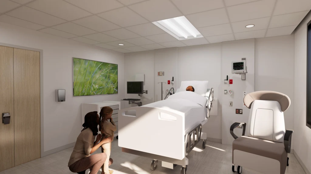 These Lego-like modular ICU rooms are turning hospital parking lots ...