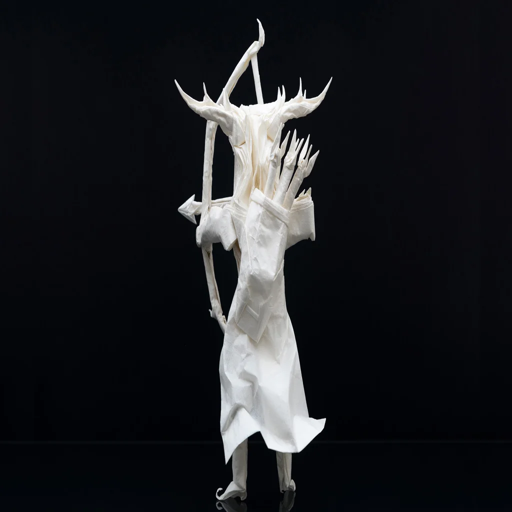 These impossibly detailed origami figures are made of a single piece of ...