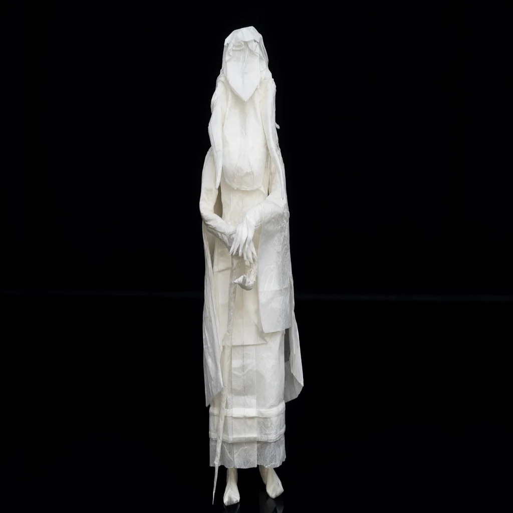 These impossibly detailed origami figures are made of a single piece of ...