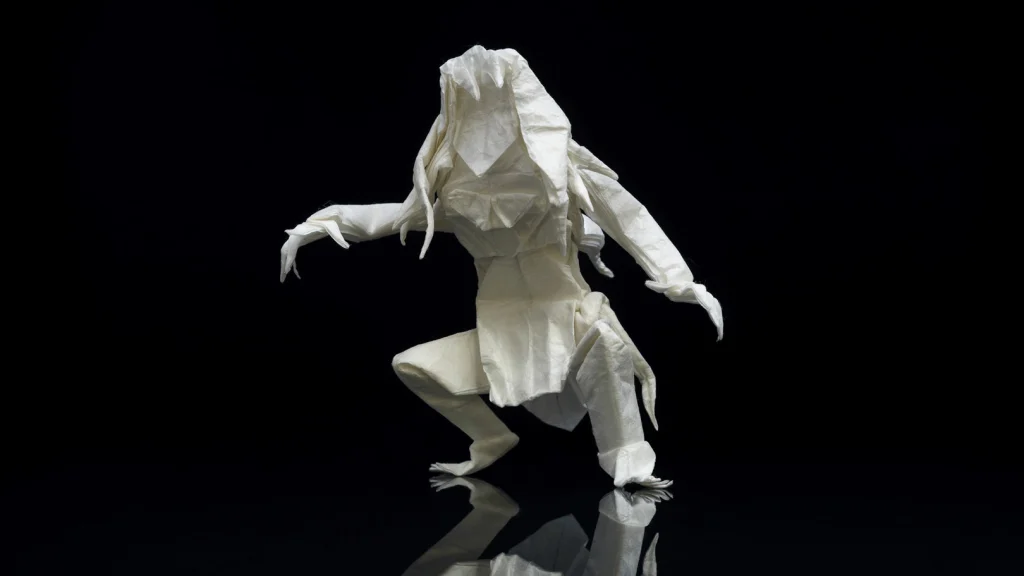 These impossibly detailed origami figures are made of a single piece of ...