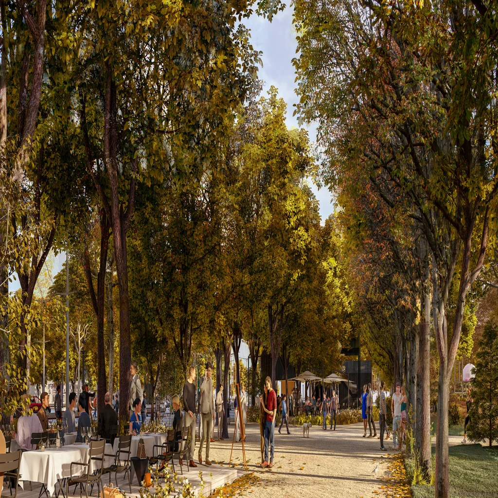 Paris is turning its iconic street into pedestrian gardens - Fast Company
