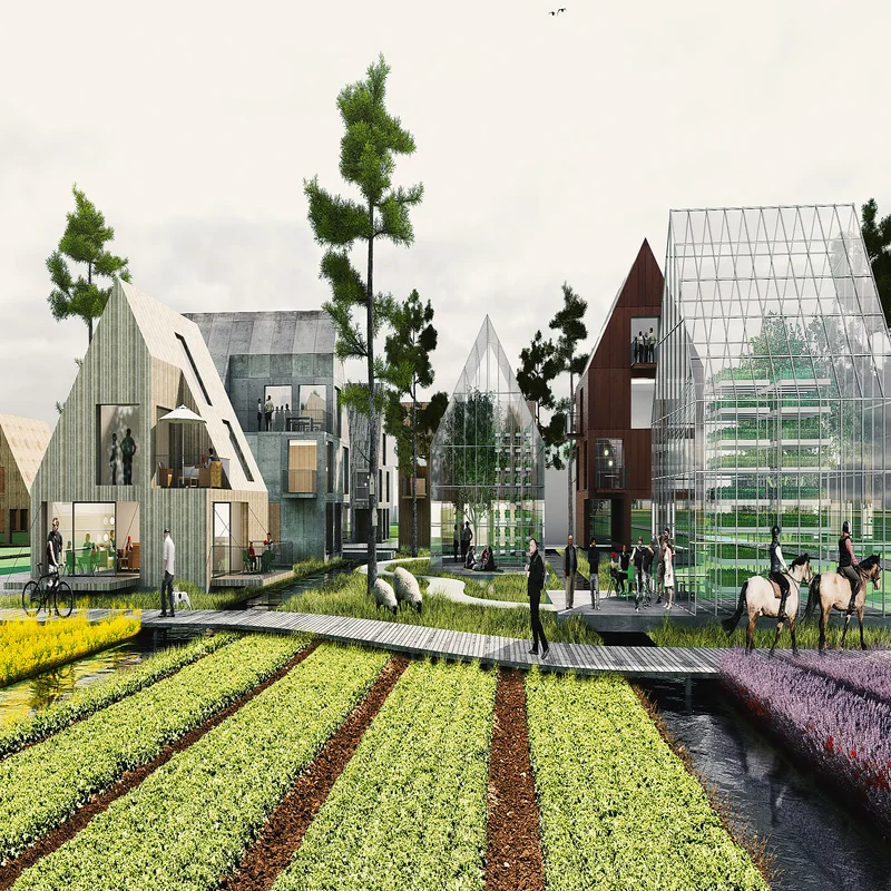 This beautiful suburban neighborhood is missing one thing: The cars ...