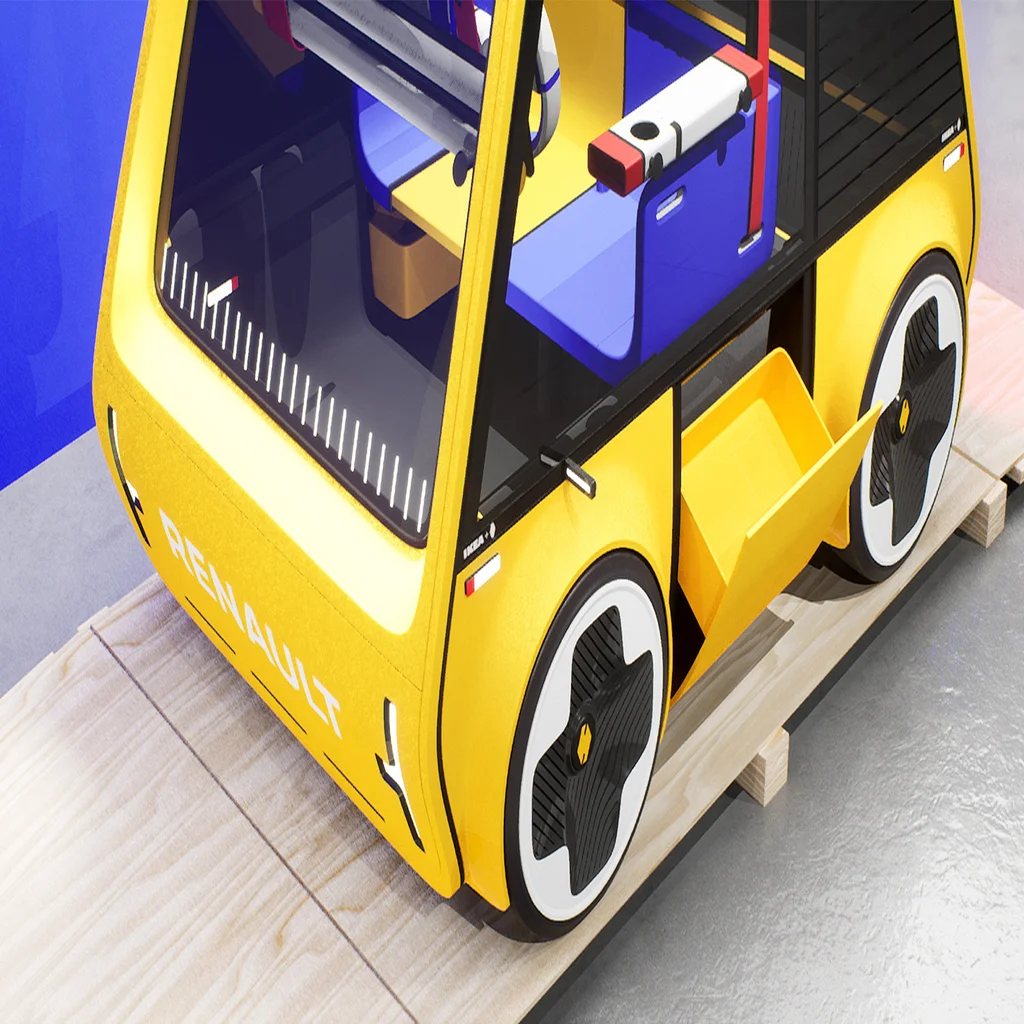 This wild concept car snaps together like Ikea furniture - Fast Company