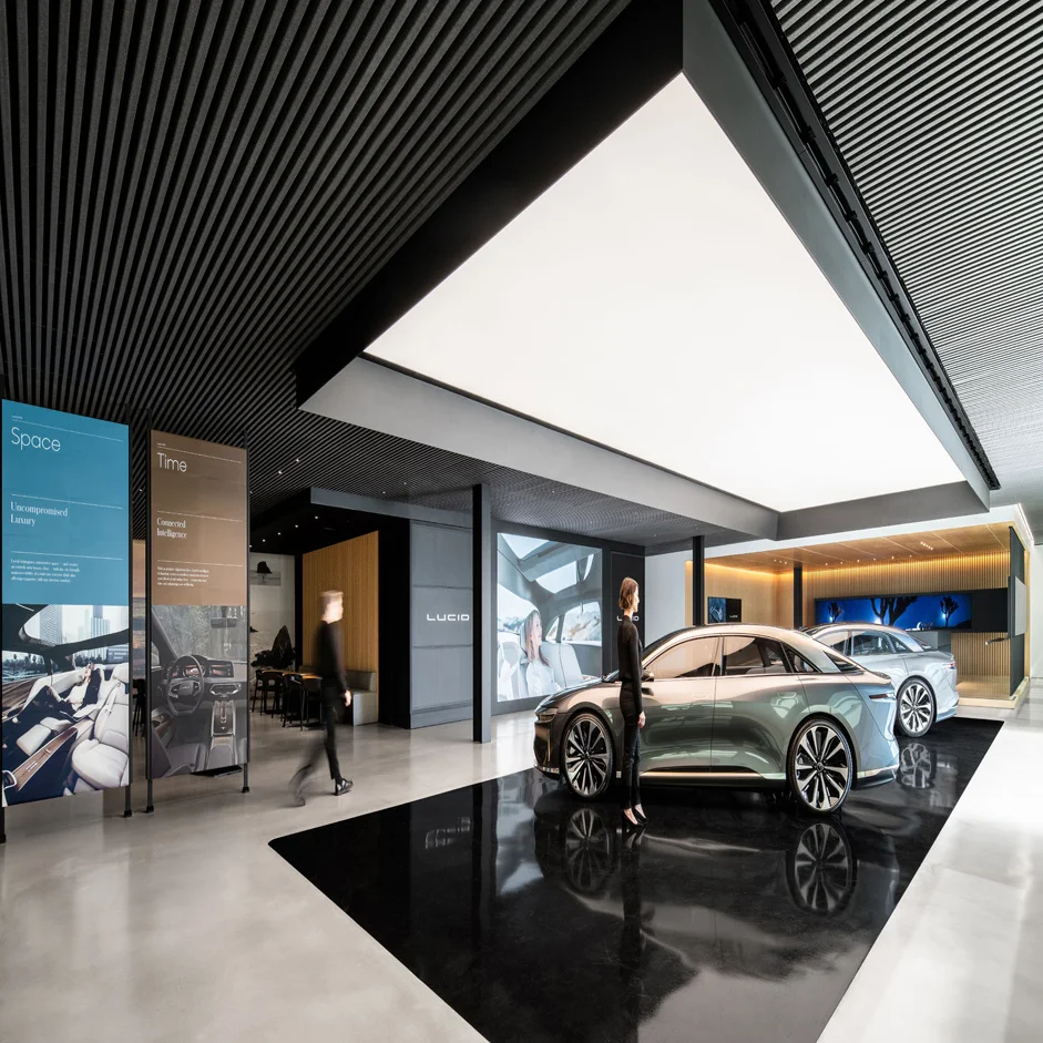Why the car dealership of the future looks like a midcentury modern ...