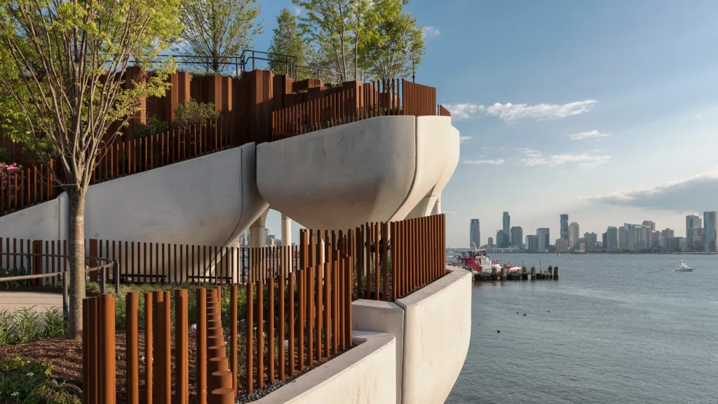 How the giant trees got to New York's new island park - Fast Company