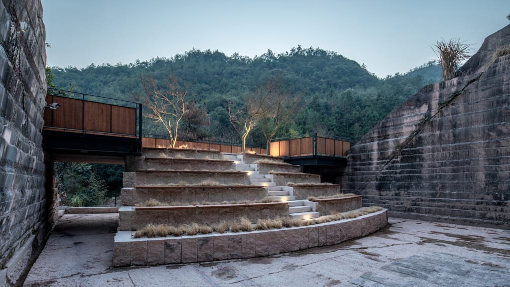 How three abandoned quarries in rural China were transformed into ...