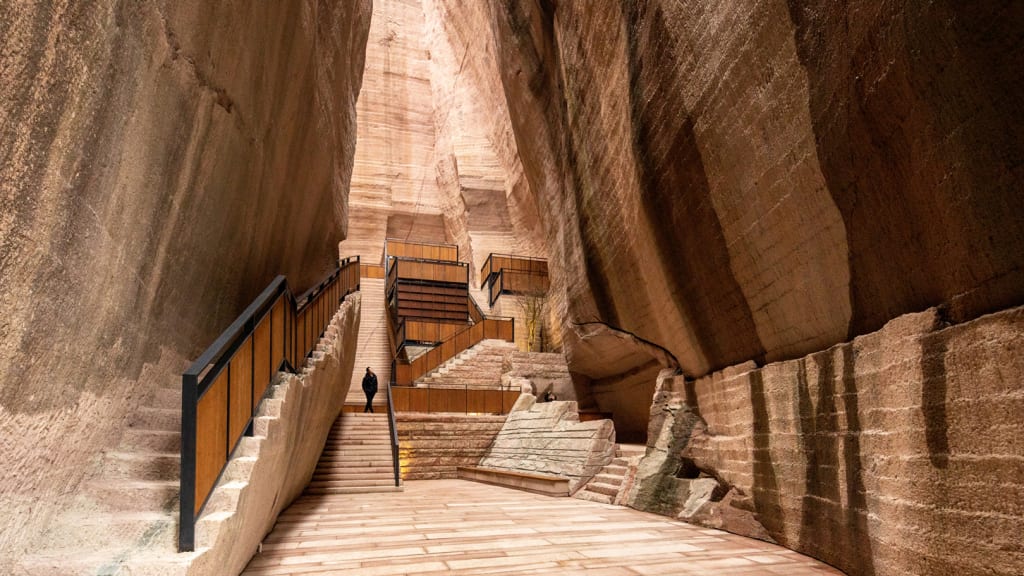 How three abandoned quarries in rural China were transformed into ...