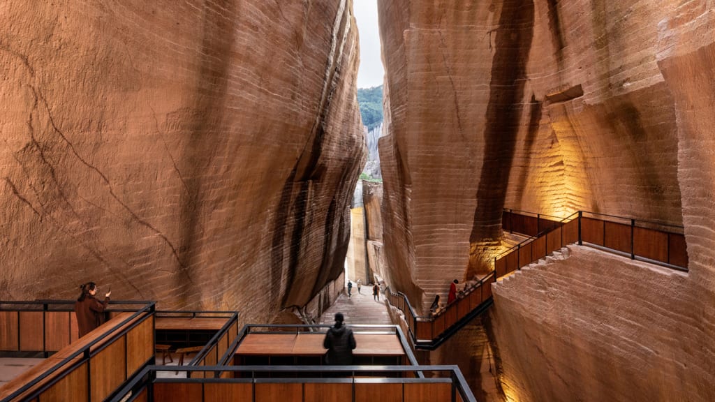 How three abandoned quarries in rural China were transformed into ...