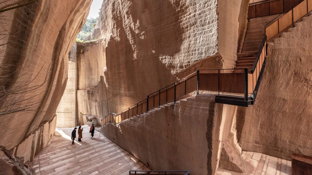 How three abandoned quarries in rural China were transformed into ...