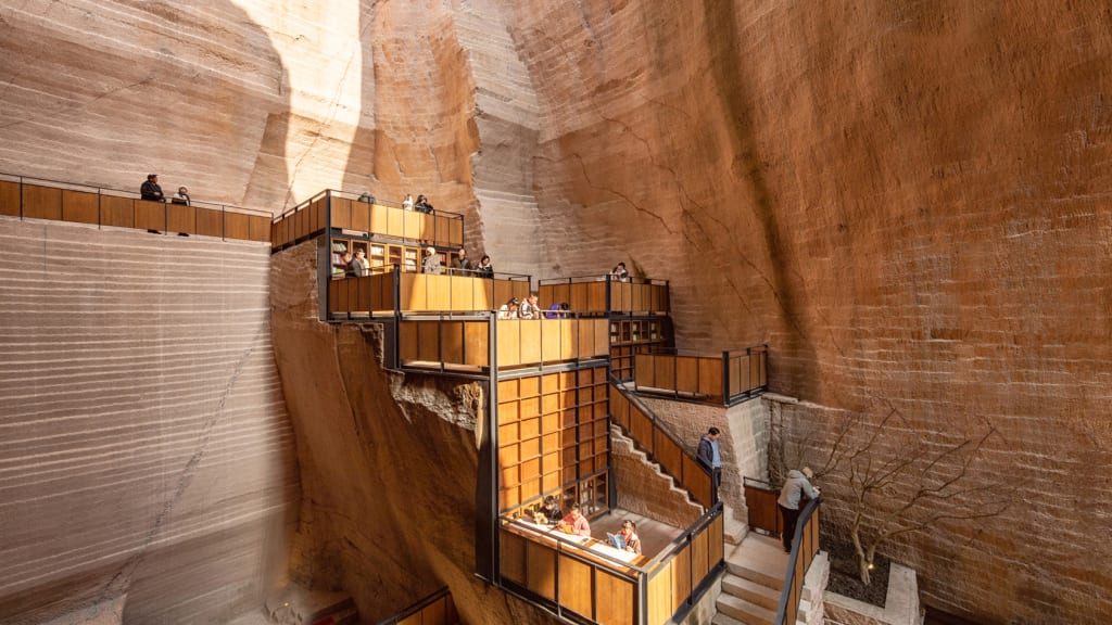 How three abandoned quarries in rural China were transformed into ...