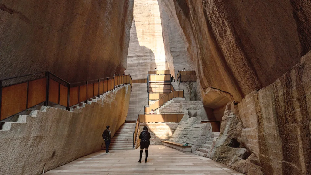 How three abandoned quarries in rural China were transformed into ...