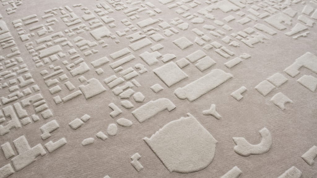 See these stunning geometric rugs inspired by city maps - Fast Company