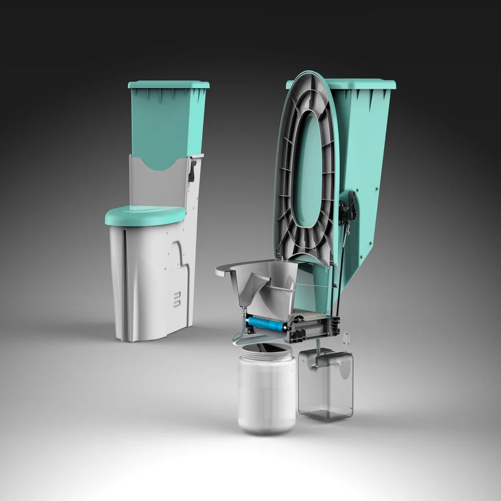 This off-grid toilet uses sand and a conveyor belt to 'flush' your ...