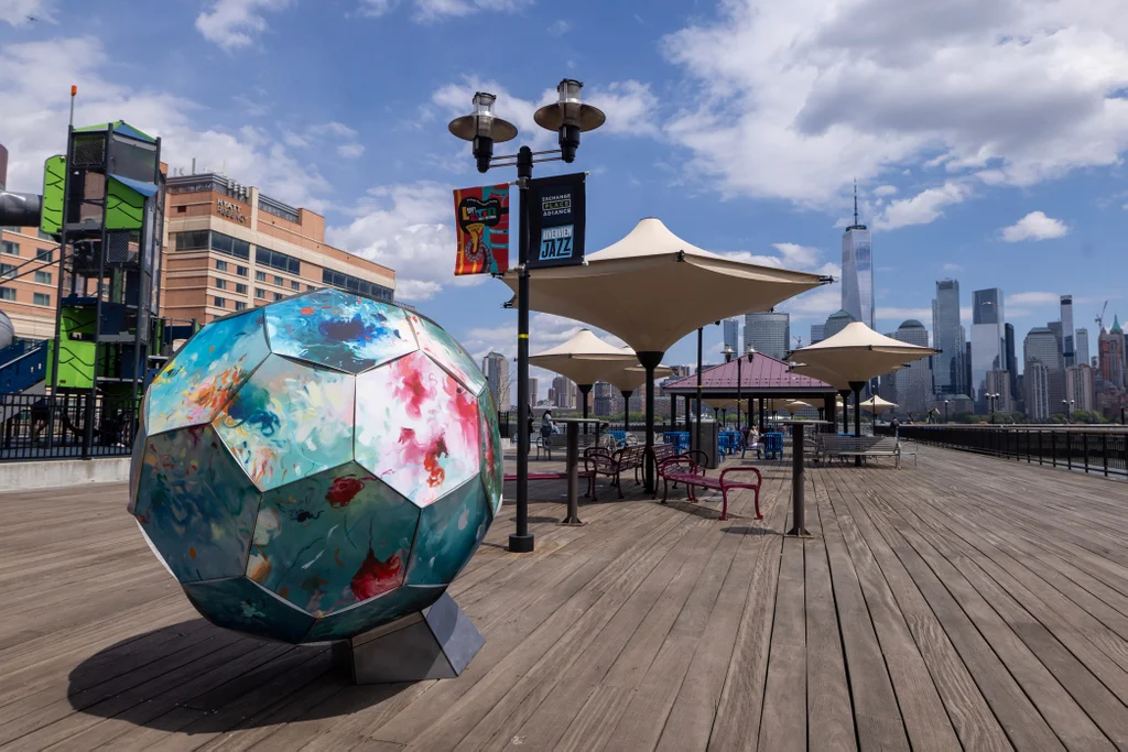 This public art installation is a beautiful tribute to soccer - Fast ...