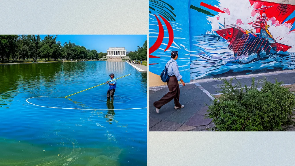The reflecting pool debacle is just like the Iran war - Fast Company