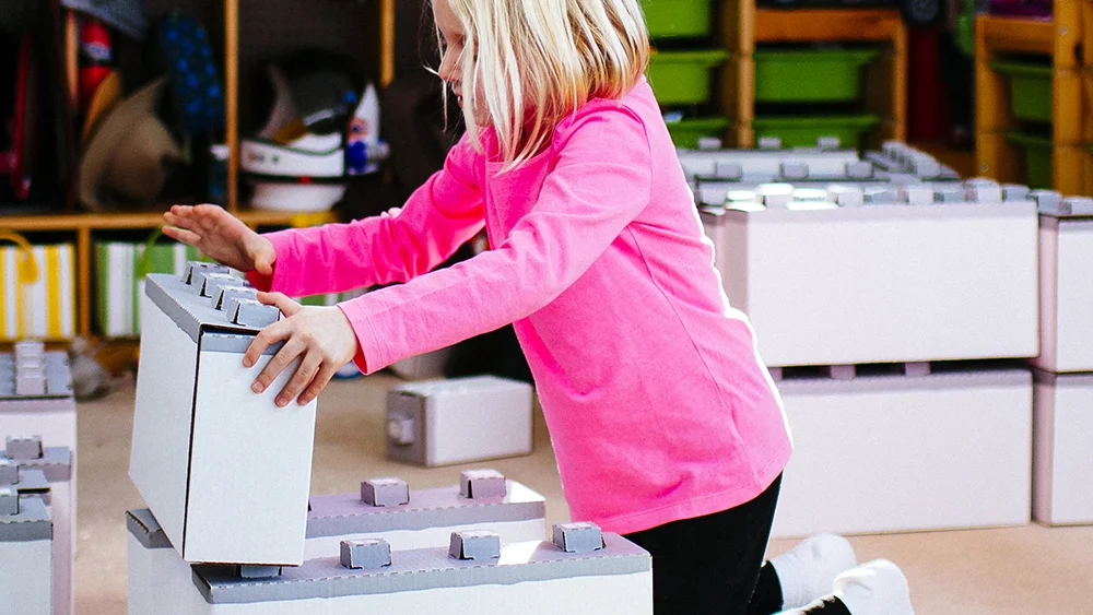 Giant Lego-Like Blocks Let Kids Build Better Forts - Fast Company