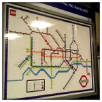 London Underground Shows Off Five Tube Maps Made From Lego - Fast Company