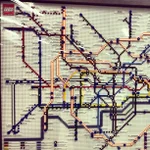 London Underground Shows Off Five Tube Maps Made From Lego - Fast Company